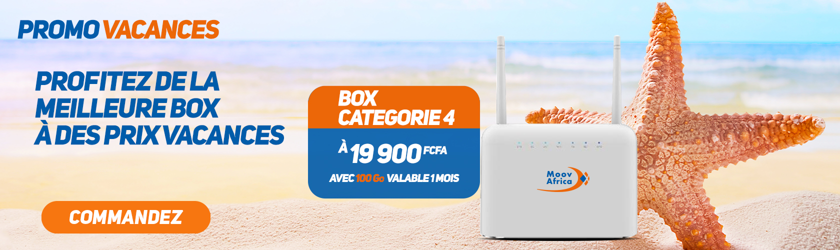 Box Moov 4G Wifi 6 - La Boutique de Moov Africa CI
