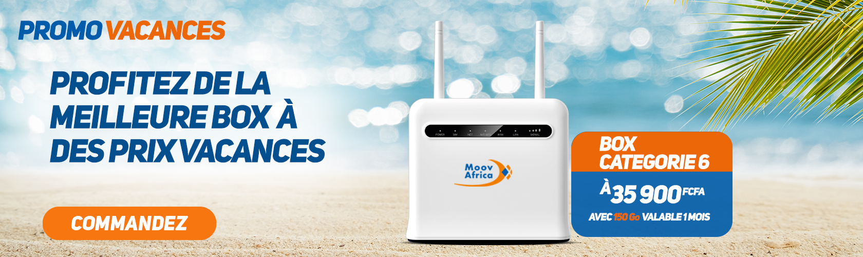 Box Moov 4G Wifi 6 - La Boutique de Moov Africa CI