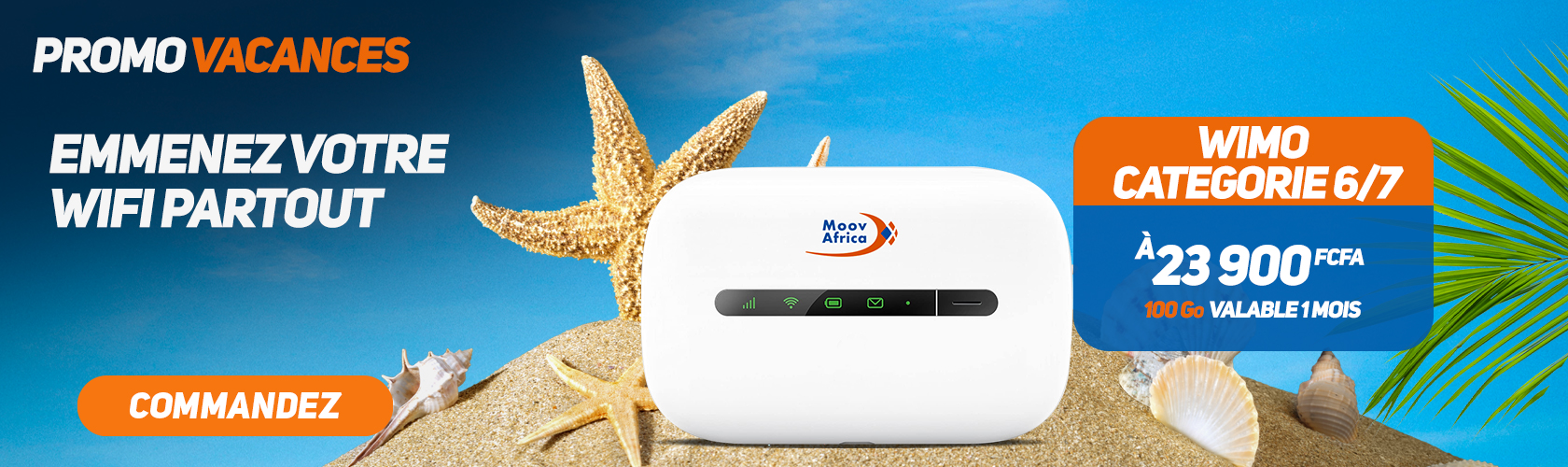 Box Moov 4G Wifi 6 - La Boutique de Moov Africa CI
