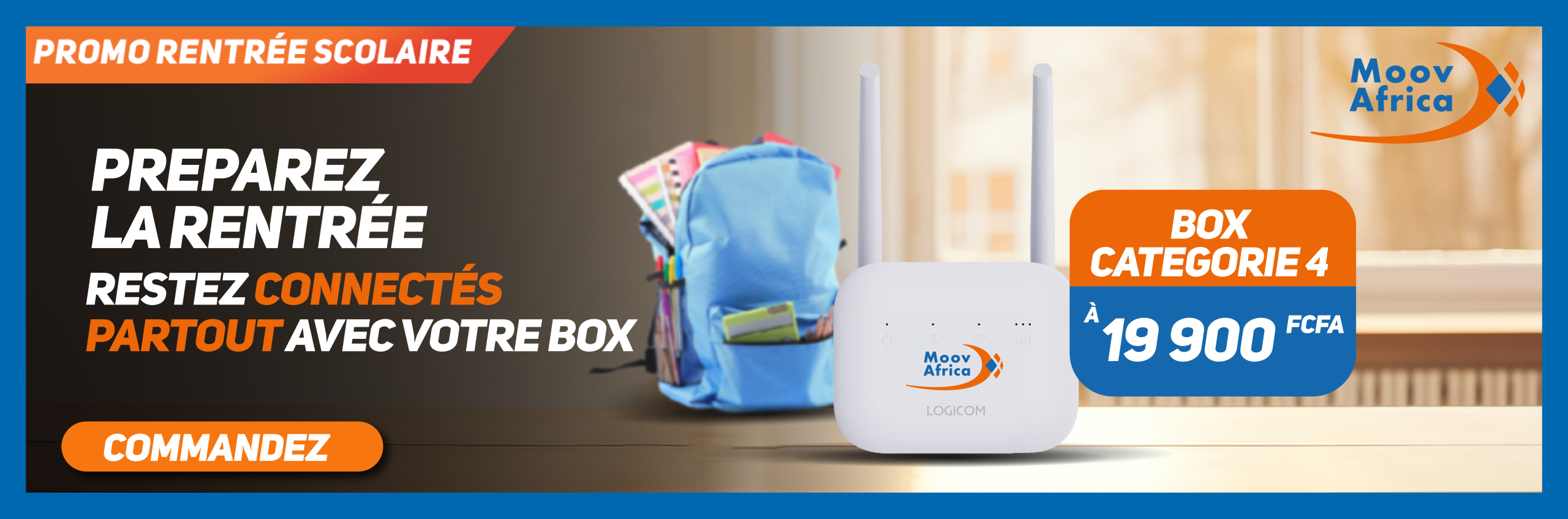 Box Moov 4G Wifi 4 - La Boutique de Moov Africa CI
