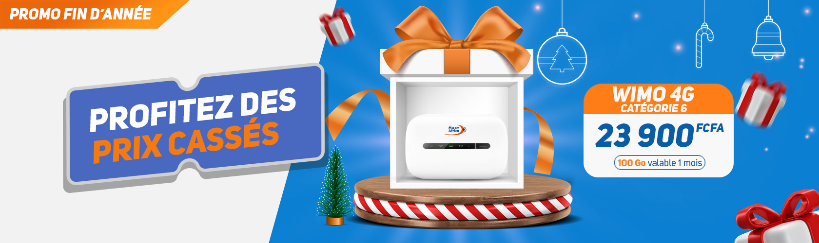 Box Moov 4G Wifi 4 - La Boutique de Moov Africa CI