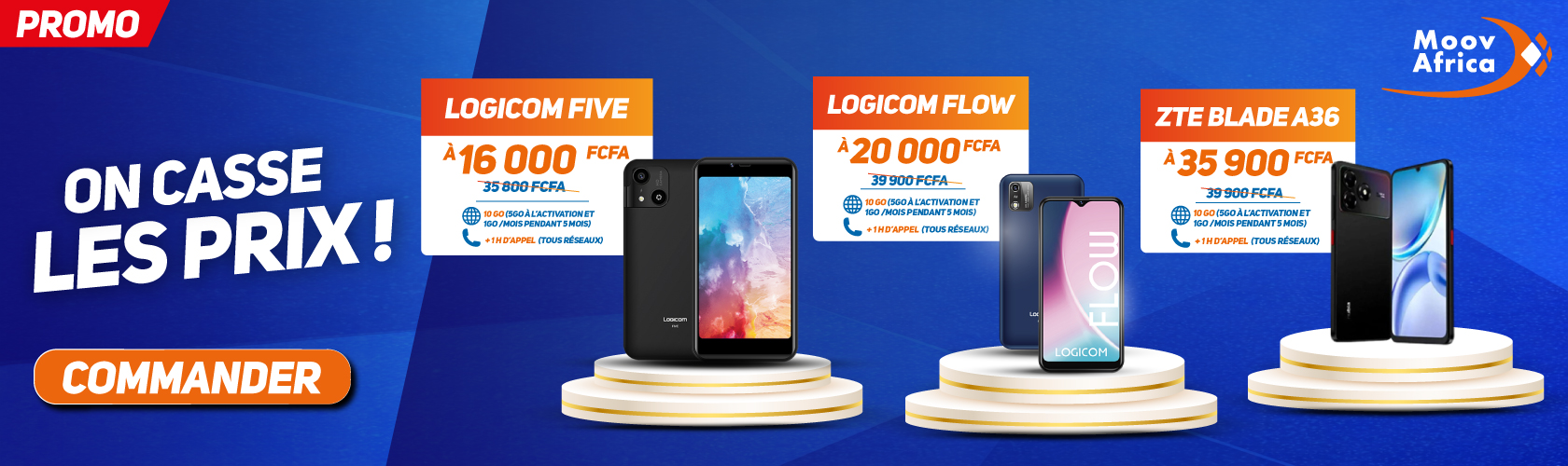 Box Moov 4G Wifi 6 - La Boutique de Moov Africa CI